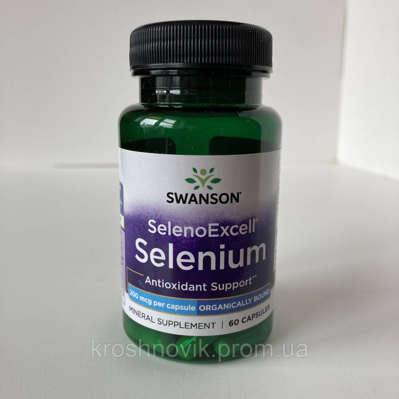 Swanson Selenium, Селен 200 мкг, 60 капсул (ID#2148987047), цена: 190 ...