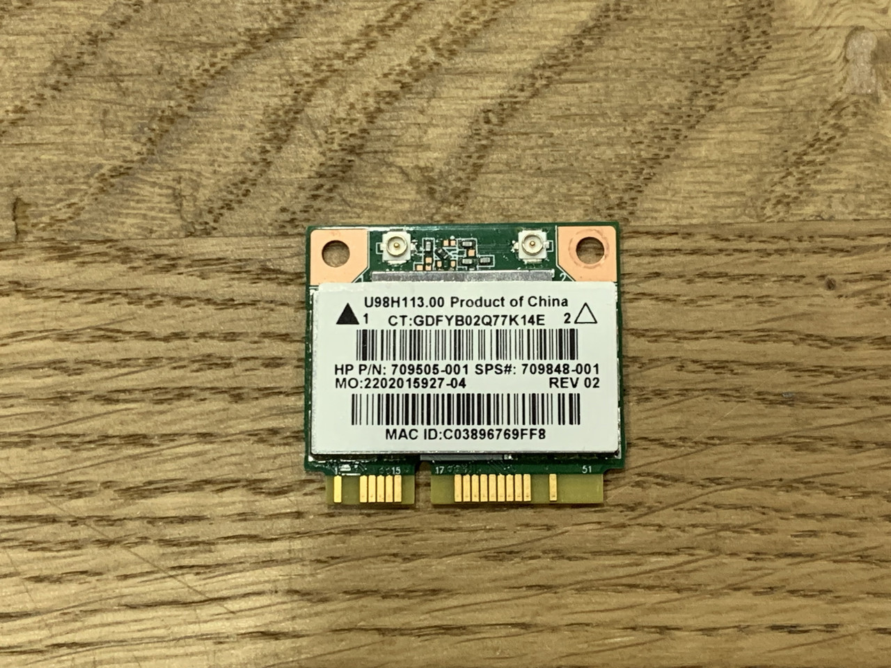 Модуль Realtek RTL8188EE (HM88E00-4V0, 709505-001) Оригінал | Вживаний ...