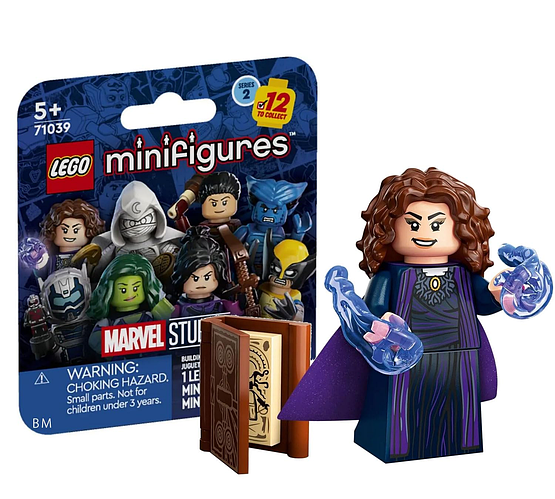 LEGO Мiнiфiгурки Marvel Studios, серія 2 - Агата Харкнесс (71039) (ID ...