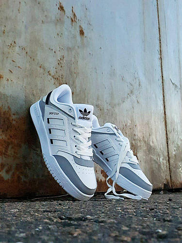 Adidas Drop Step White Gray Black (ID#2150009410), цена: 1700 ₴, купить ...