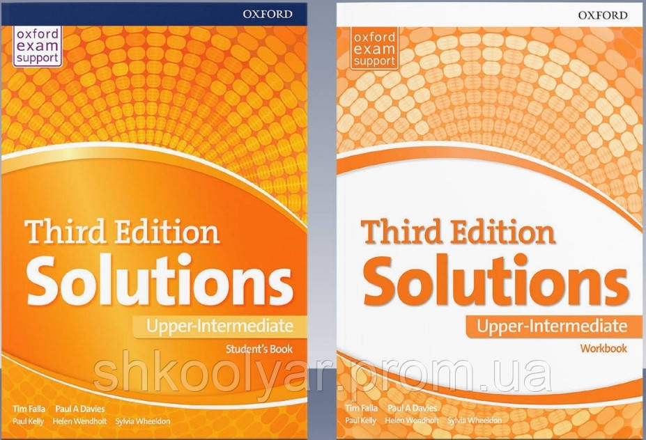 Solutions Upper-Intermediate (3rd edition) Підручник + робочий зошит ...