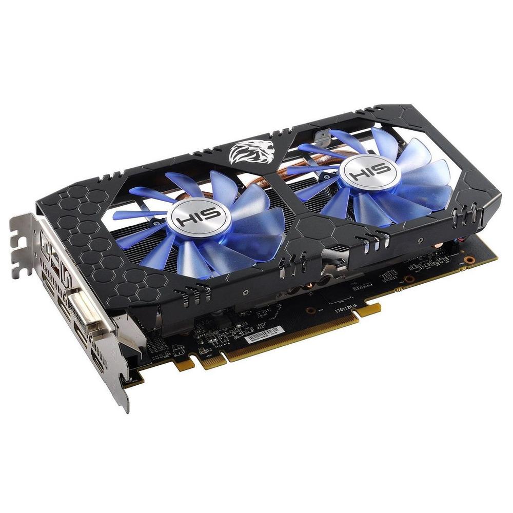 Відеокарта PCIe AMD Radeon RX 470 4GB HIS RX 470 IceQ X2 OC 4GB (HS-470R4LC) GDDR5 256bit DVI-D ...