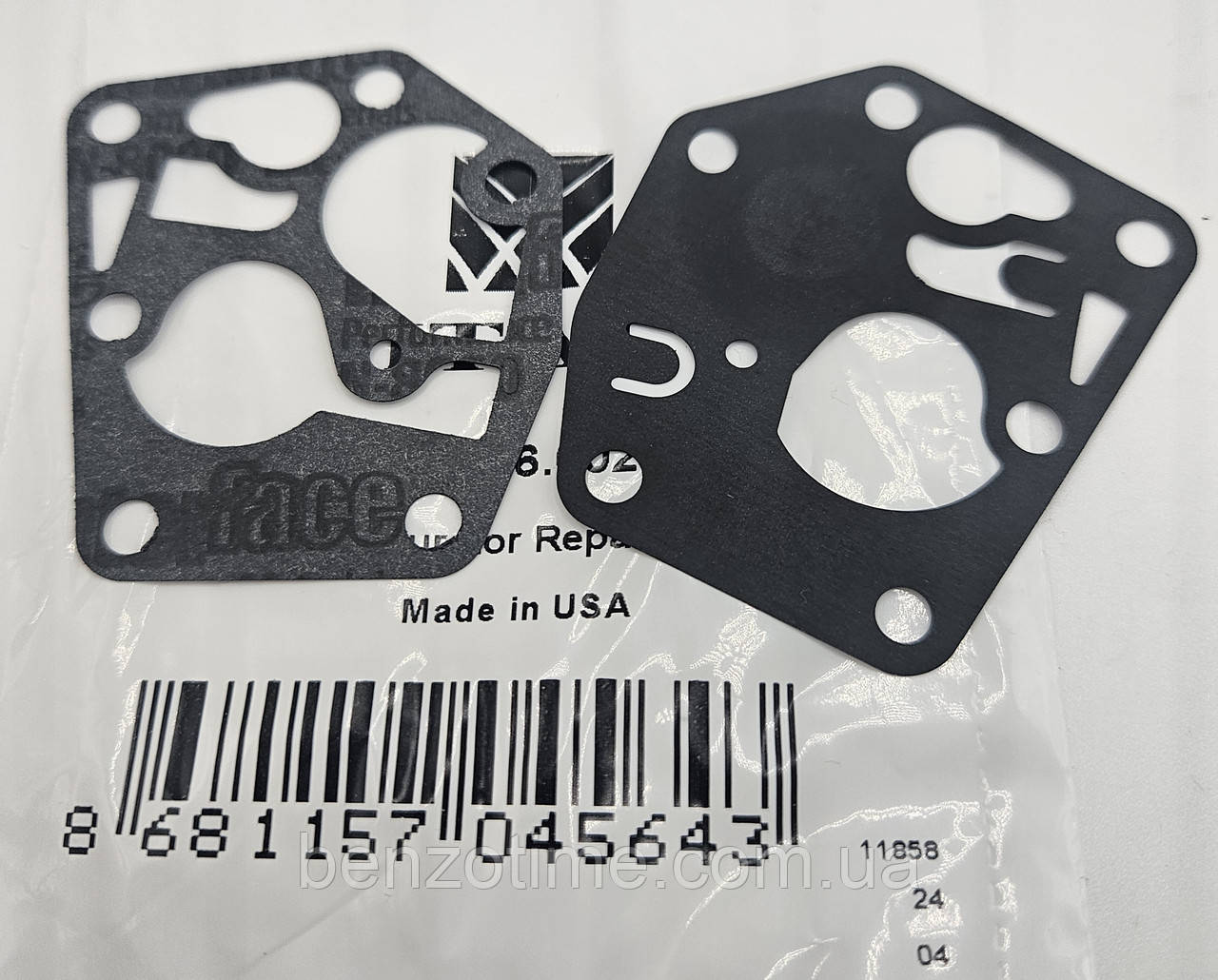 Мембраны карбюратора двигателей Briggs & Stratton 795083, 495770, 49-007 (ID#2150865639), цена ...