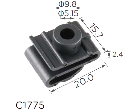 Скоба Hyundai, Kia, Mitsubishi, Honda, Nissan, Toyota (8682528000 ...