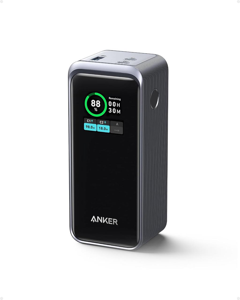 Повербанк Anker Prime Power Bank 20000 мАч мощностью 200 W, Черный (ID ...