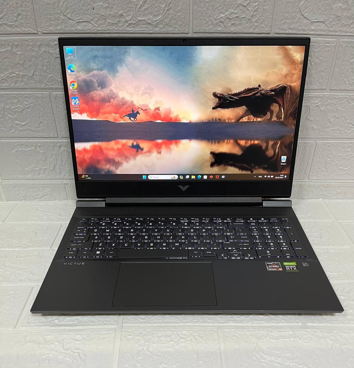 Ігровий ноутбук HP Victus 16-e1747nr/16.1" FullHD IPS 144Hz/AMD Ryzen 5 ...