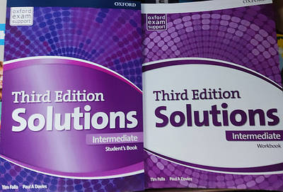 Solutions 3rd Edition Pre-Intermediate. Комплект { Student's book + workbook}, ціна: 599 ...