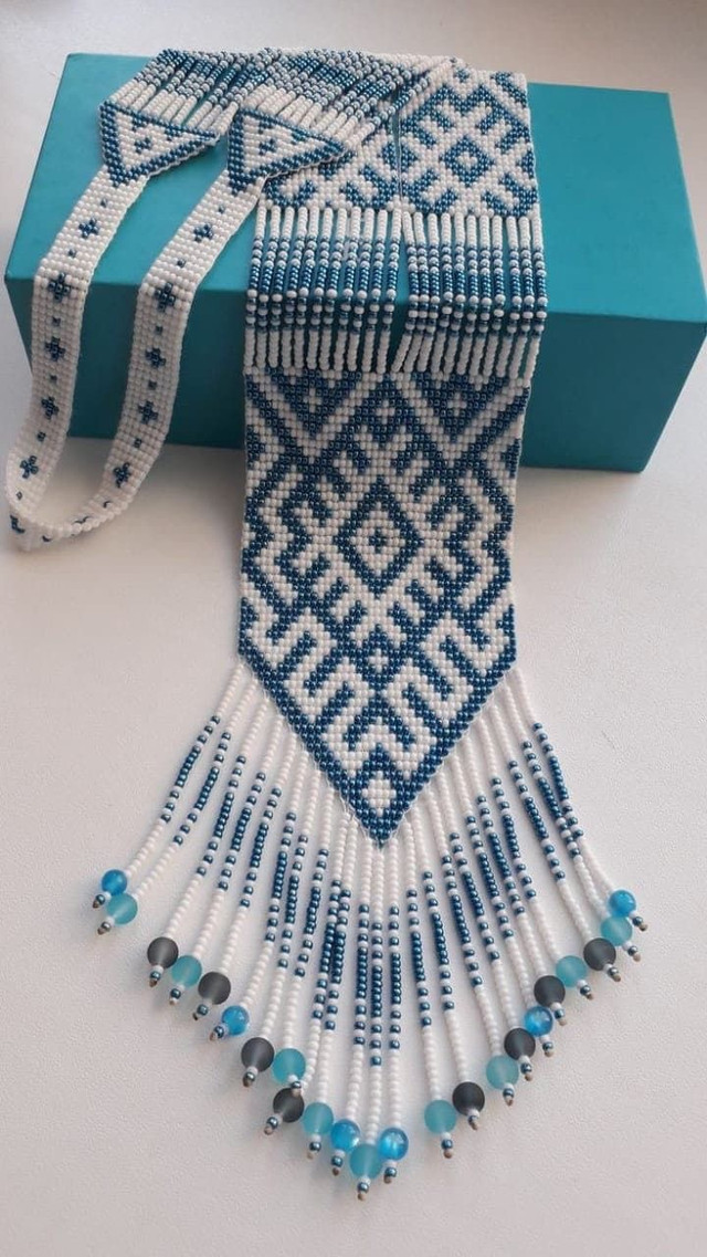 Гердани з бісеру: Схема, як плести без верстата | Candy-Yarn