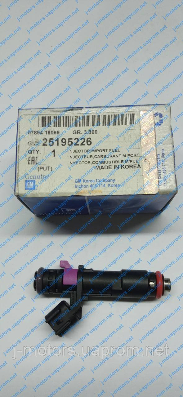 Инжектор форсунка распределения топлива Равон Р3 Р4 Кобальт Джентра ...