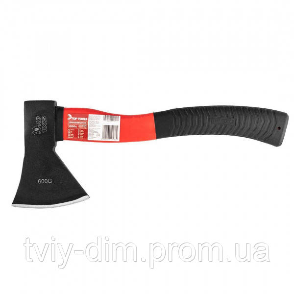 Топор универсальный Top Tools рукоятка стекловолокно 37см 600г 05A206 ...