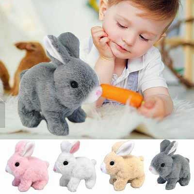 Інтерактивна іграшка Pitter patter pets Кролик (звук, світиться, грає ...