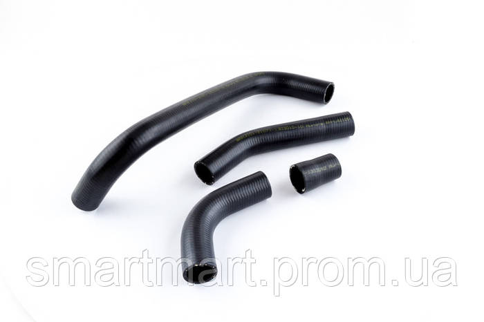 Патрубки радиатора ВАЗ 2101, 21011, 2102, 2103, 2104, 2105, 2106, 2107 к-т 4шт. (алюминиевый SM ...