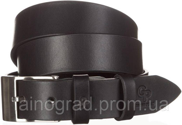 Ремень мужской GRANDE PELLE 11032 Черный, Черный FG, код: 190135 (ID ...