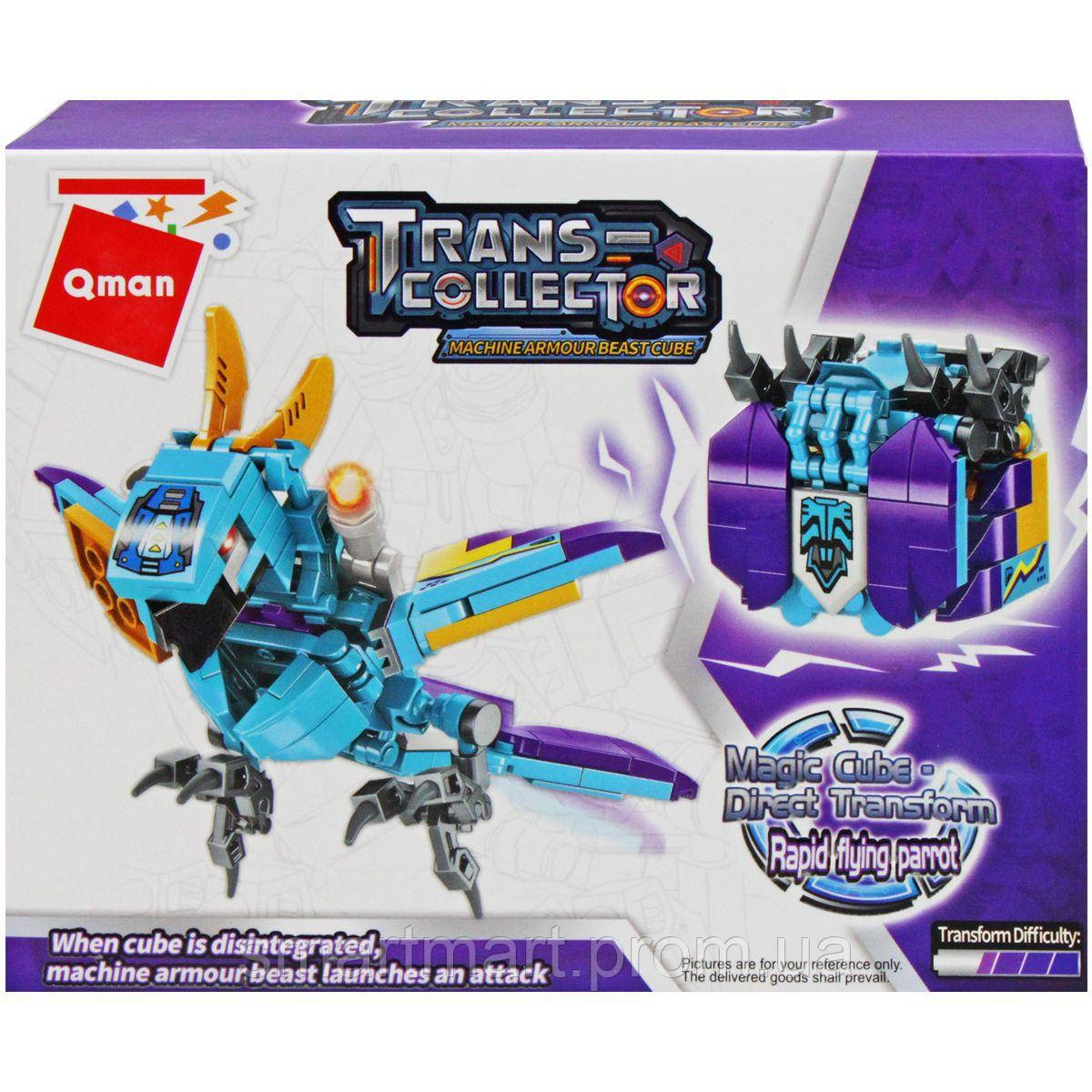 Конструктор Trans collector Rapid Flying Parrot 130 дет Qman (41206) SM ...