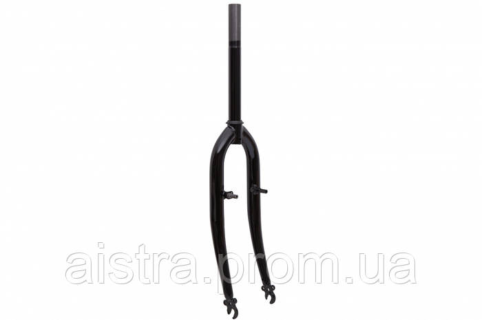 Вилка VLT 28 резьбовая шток 1 220мм жесткая Черный (FRK-28-253) UT, код ...