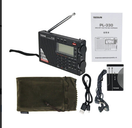 Tecsun PL-330 DSP всехвильовий радіоприймач УКХ/FM/LW/MW/SW/SSB, (USB ...