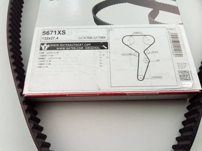 Зубчатые ремни привода ГРМ PowerGrip GATES (5671XS) (ID#2161967619 ...