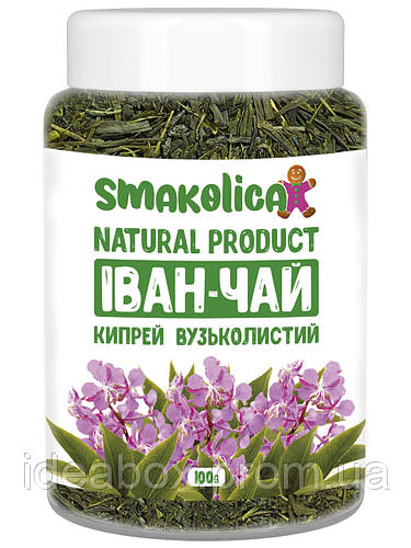Иван чай 100 г Smakoliсa IX, код: 8201214 (ID#2159062417), цена: 101.98 ...