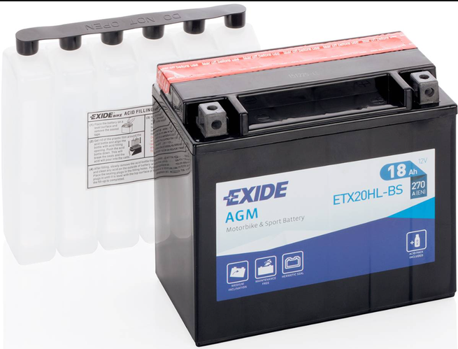 Аккумулятор 12В-18Ач 175-87-155мм AGM-GEL / CF Moto / CAN-AM / POLARIS ...