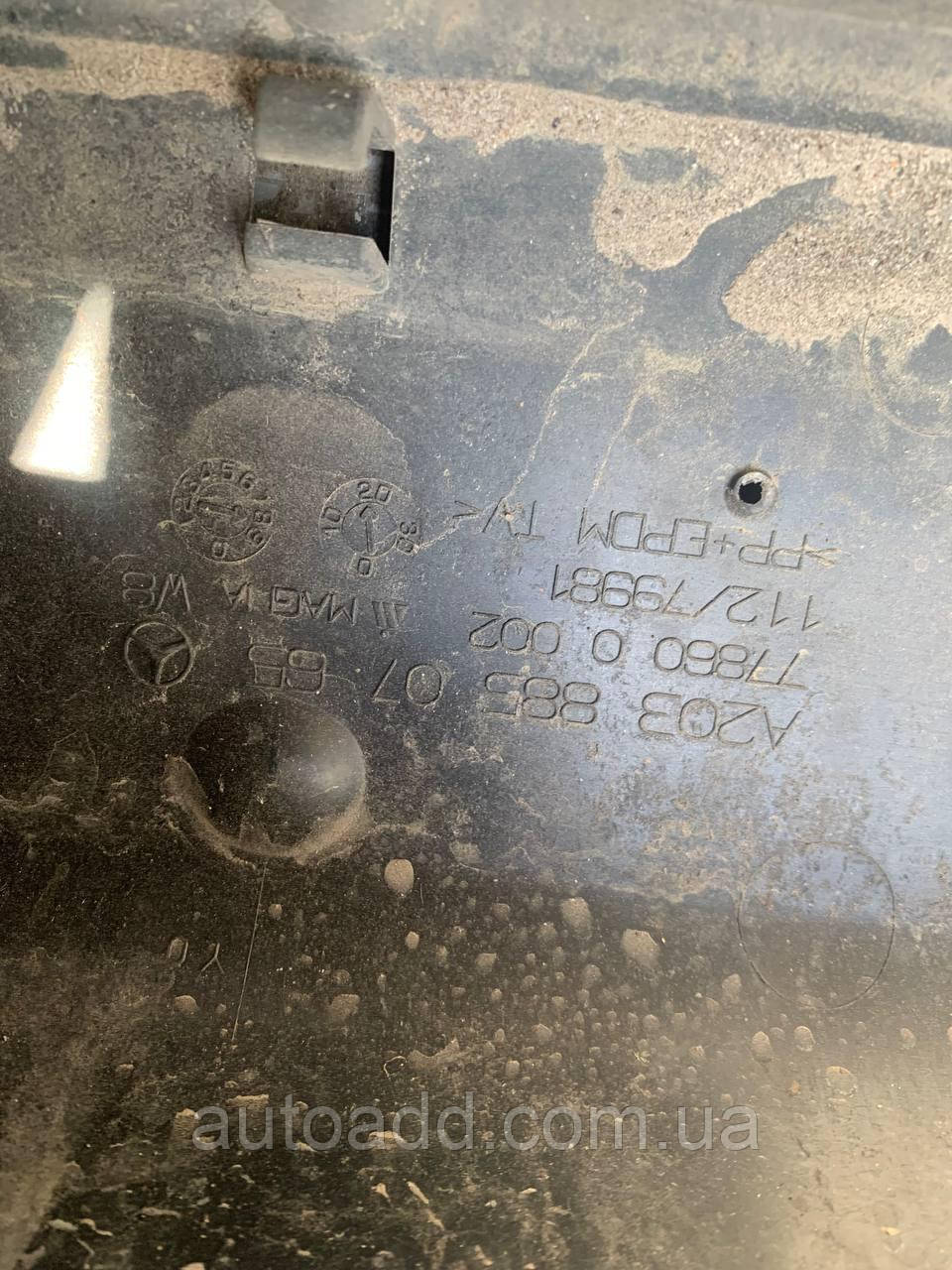 Бампер передній Mercedes C-class C220 W203 2.2CDI A2038850765 (ID ...