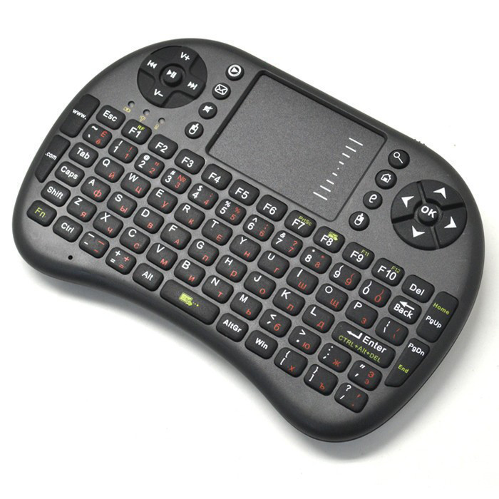 Клавиатура пульт KEYBOARD UKB 500, Беспроводная клавиатура с сенсорной ...