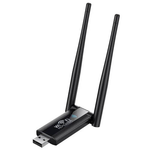 USB ретранслятор усилитель WiFi сигнала на 2 антены усилитель вай фай ...