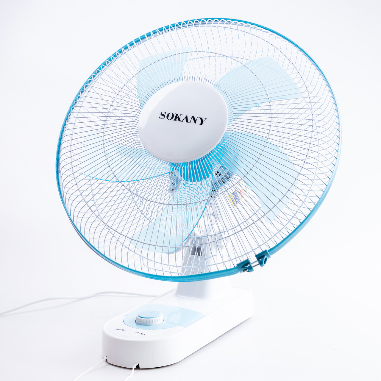 Вентилятор настенный Sokany SK-19008 16" Wall Fan 3 скорости 5 лопастей ...
