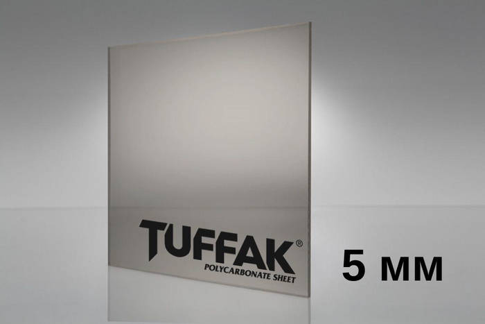 Полікарбонат для навісу 5 мм бронза ТМ TUFFAK (PLASKOLITE) Болгарія ...