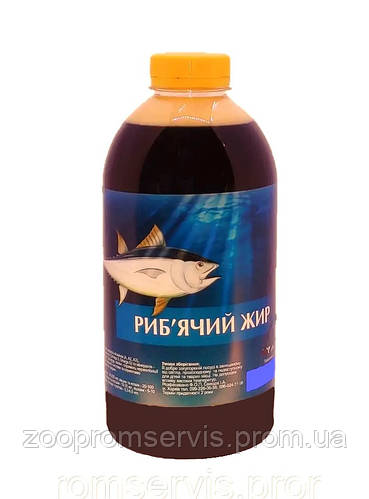 Рыбий жир для животных 1 л. (ID#868613144), цена: 120 ₴, купить на Prom.ua