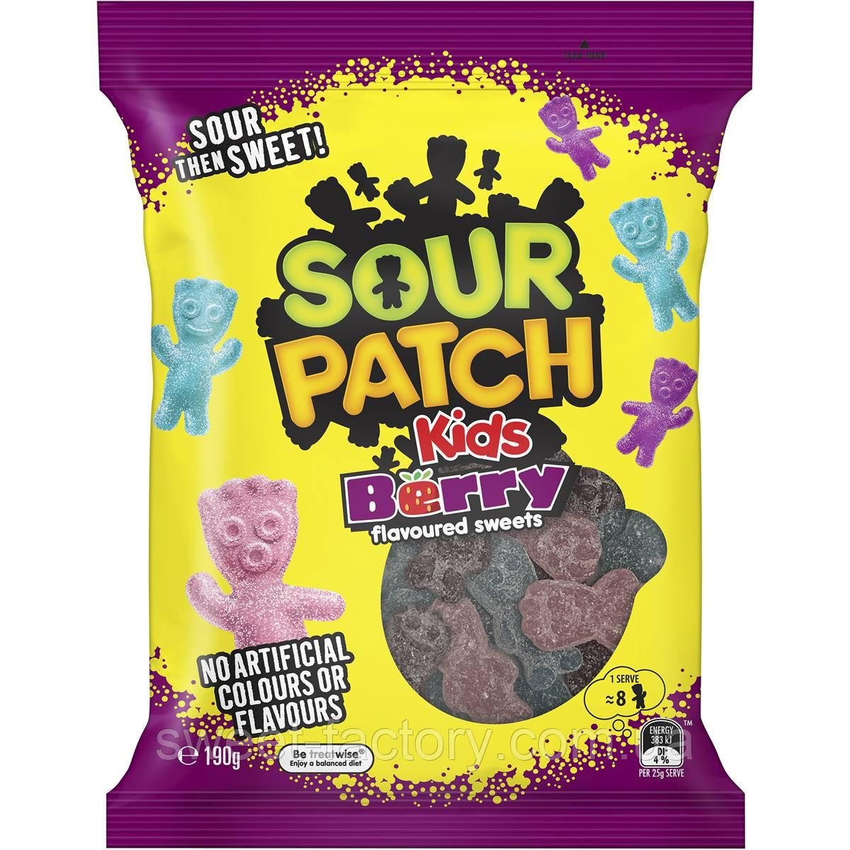 Мармелад Sour Patch Kids Berry 170g: продажа, цена в Чернигове. Зефир и ...