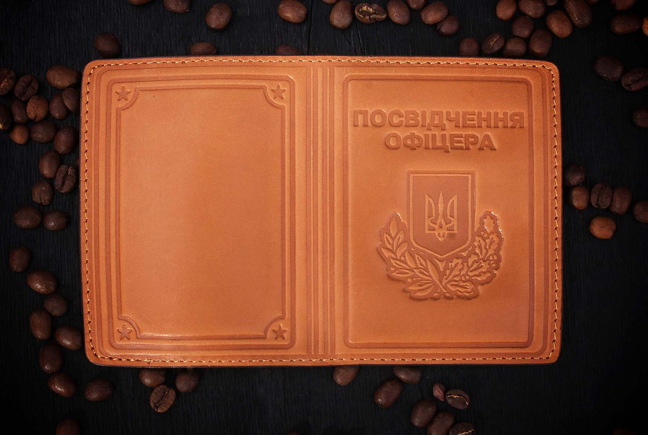 Обложка удостоверение офицера, кожа натуральная: продажа, цена в ...