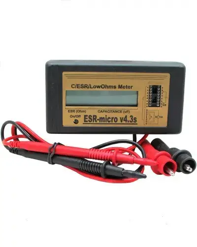 Вимірювач ємності і esr електролітичних конденсаторів esr-micro v4.3s (ID#2169578425), ціна ...