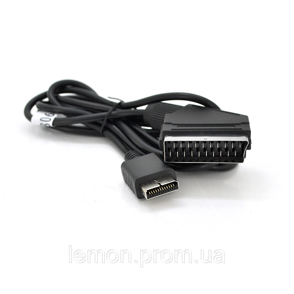 Кабель Merlion RGB Scart для sony Playstation PS1 PS2 PS3 1,8 м m (ID ...