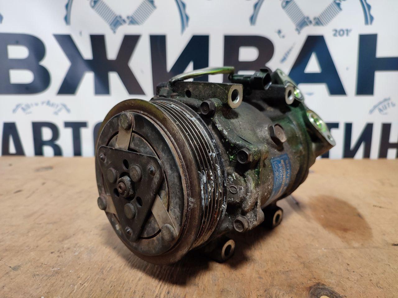 Компресор кондиціонера Ford Focus 2 1.6 дизель 2003-2011 C-Max Volvo Mazda Оригінал Б/В 3M5H ...