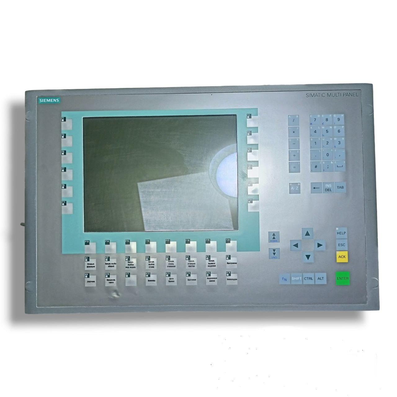 Siemens SIMATIC MULTI PANEL MP277 10" Key 6AV6 643-0DD01-1AX1 (ID ...