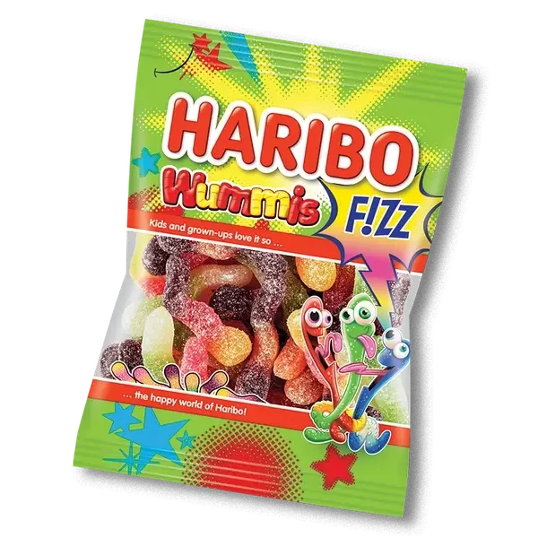 Желейки Харібо Ваміс Фіз червячки кислі 100г Wummis Fizz (ID#2171363280 ...