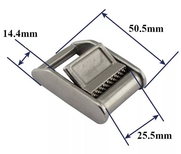 2 шт Пружинный замок для ленты 25 мм Код/Артикул 119 24306 (ID ...