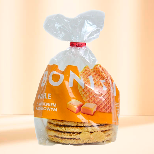 Вафлі з карамеллю Bonitki 400 г (ID#1762186187), ціна: 145 ₴, купити на ...