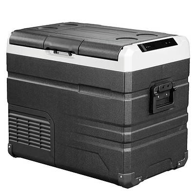 Компресорний автохолодильник Alpicool T50 LG двокамерний 50 літрів -20 ...