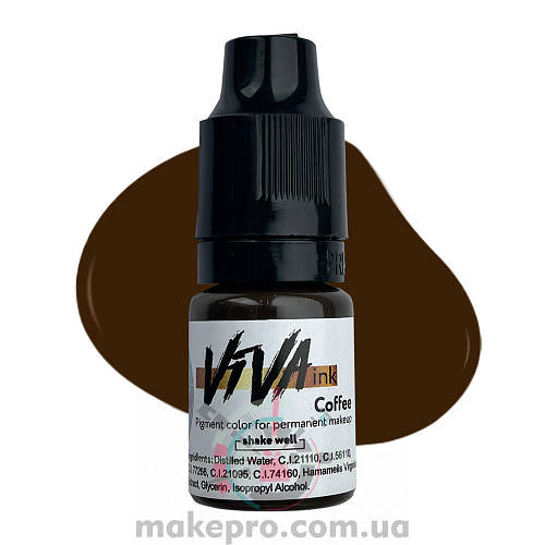 6 ml Пігмент Viva ink Eyebrows №4 "Coffee" (ID#2173343305), ціна: 640 ...