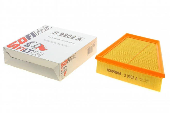 Повітряний фільтр SOFIMA S 9202 A Skoda Fabia, Roomster, Rapid; Seat ...