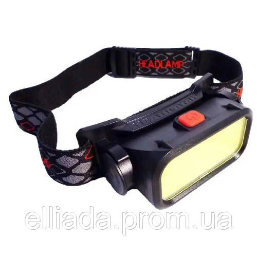 Фонарь налобный аккумуляторный Head Lamp 008 8773 Black HH, код ...