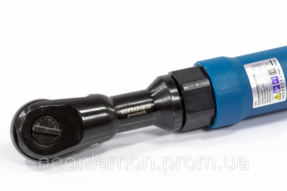 Трещотка пневматическая Gross G120,1 2 122Нм 160 об мин NL, код ...