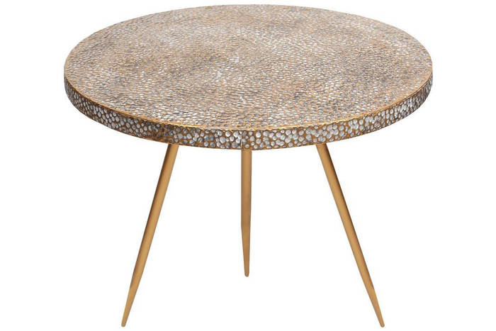 Столик металлический BonaDi 589-190 45 см Золотистый (SK000186) z17-2024, цена 1718.99 ₴: купить ...