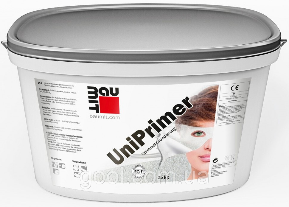 Баумит УниПраймер (Baumit UniversalGrund) универсальная грунтовка под ...