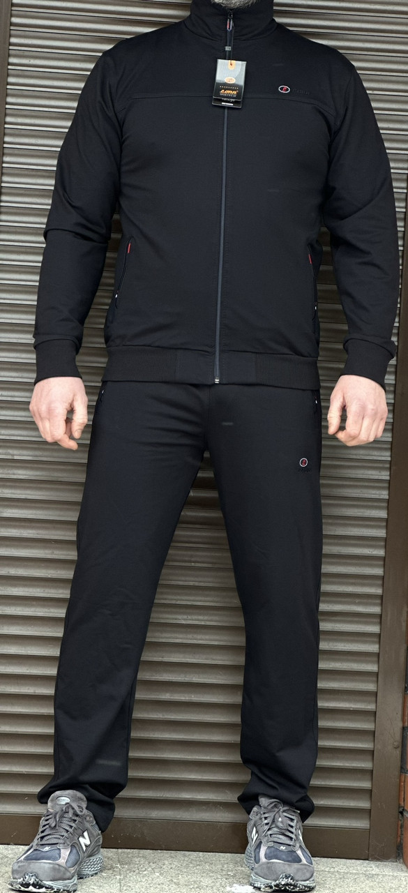 Костюм спортивний Lonn чоловічий 4XL-6XL великі розміри 5XL, 58, Темно ...