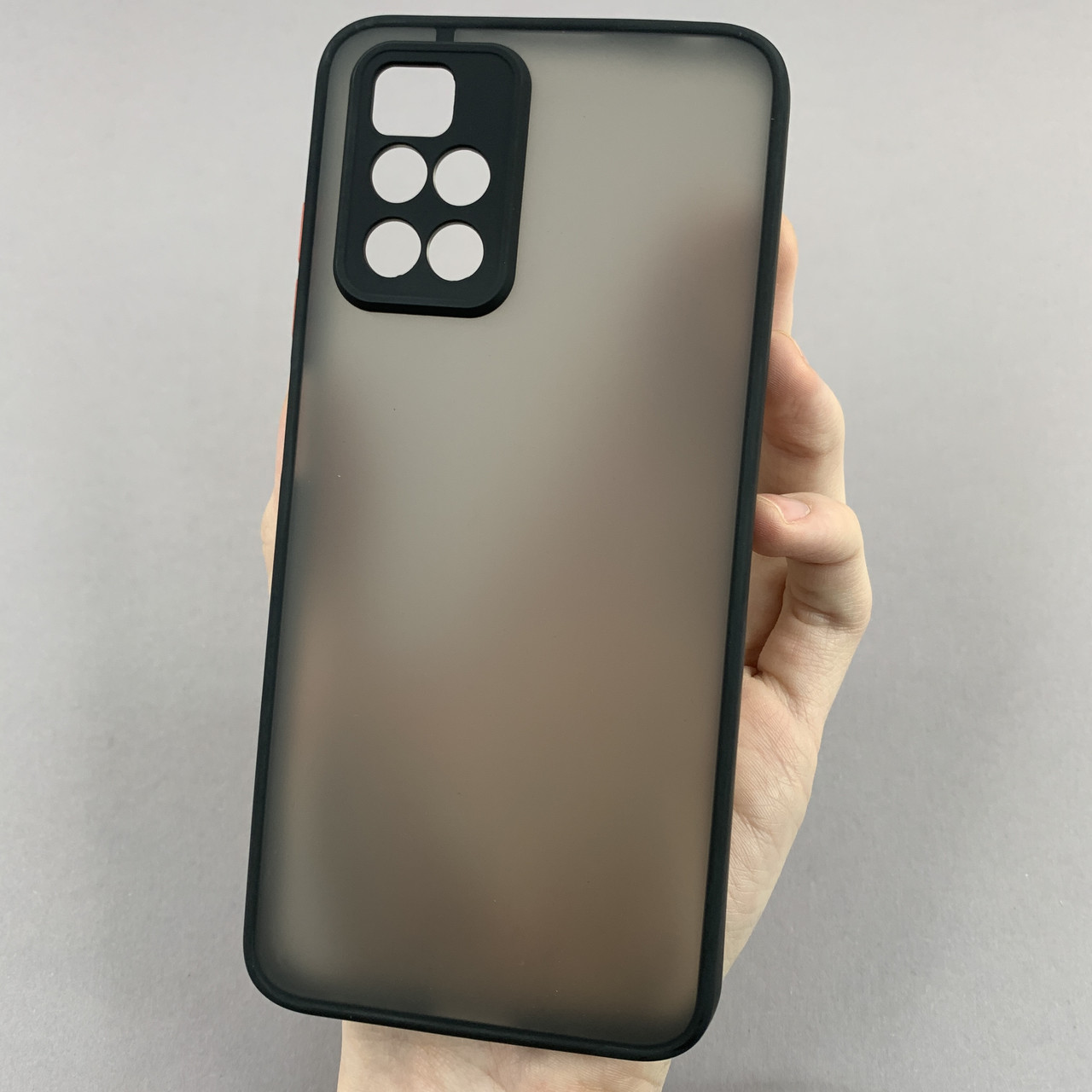 Чехол для Xiaomi Redmi 10 чехол с защитой для камеры матовый на телефон ...