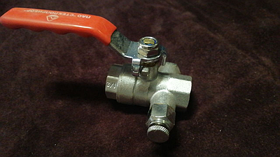 Кран кульовий латунний для води FIV Perfecta Ду 15 В/В (метелик), ціна ...