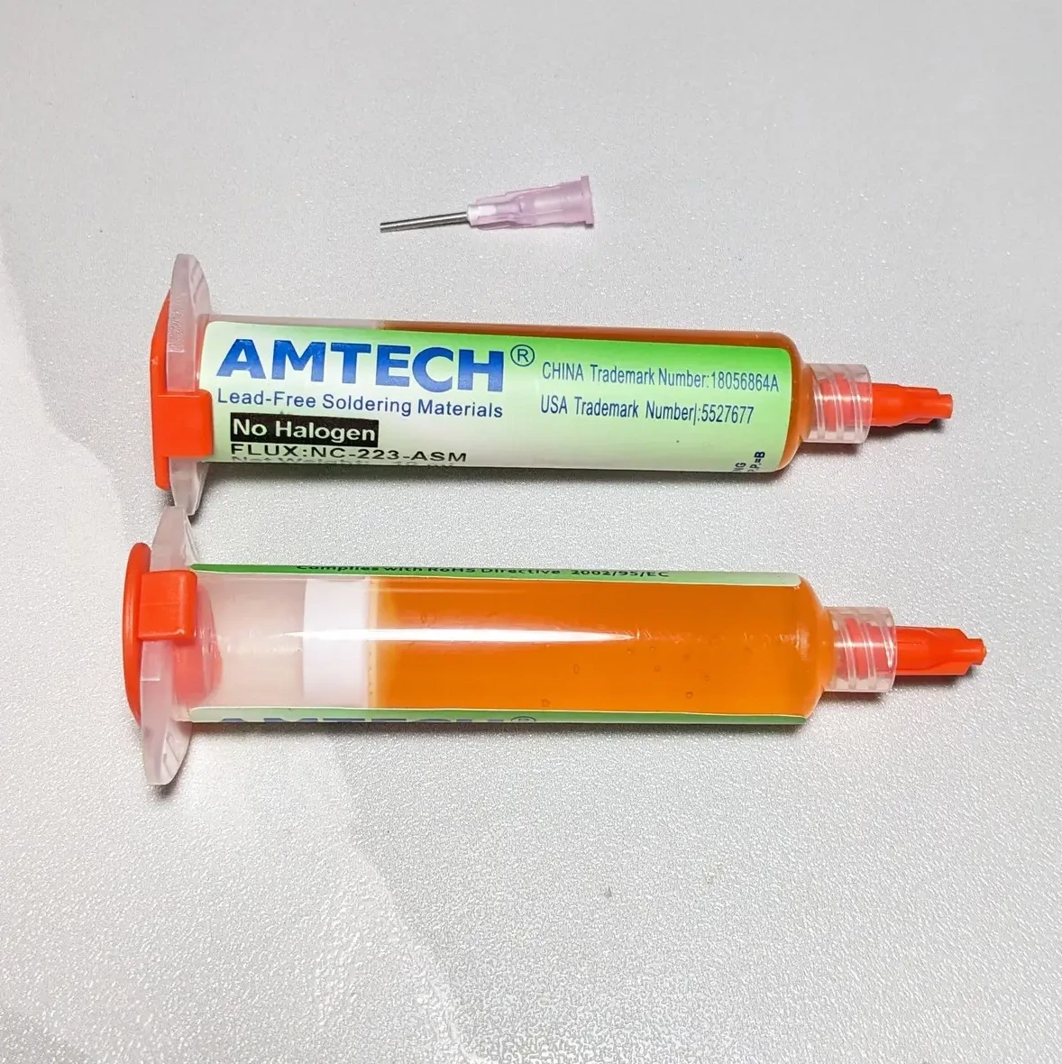 Флюс AMTECH NC-223-ASM 10мл, шприц (ID#1831643018), цена: 115 ₴, купить ...