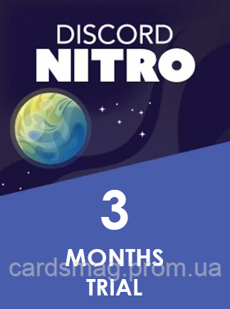 Discord Nitro 3 Months Trial - Discord Key - GLOBAL (ID#2178600826 ...